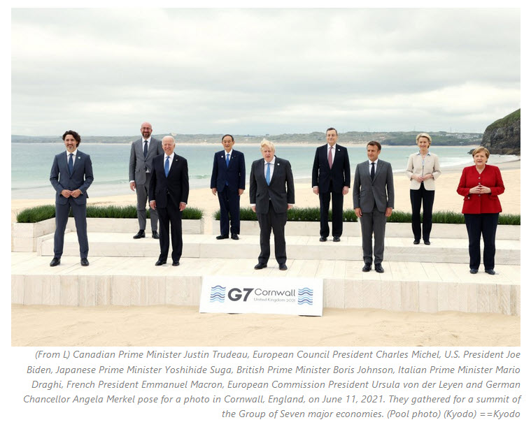 FOCUS: G-7 to be tested in following up on big promises to counter China